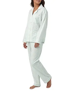 BEDHEAD PAJAMAS Long Sleeve Pajama Set Mint 3d St