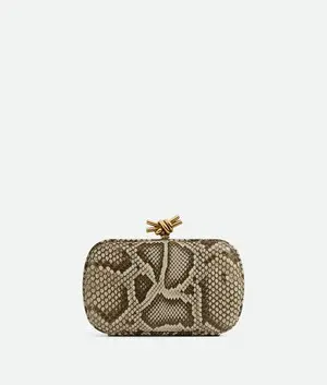 BOTTEGA  VENETA Bottega Veneta Python Knot Minaudière