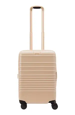 BEIS Carry-on Roller Suitcase - Beige Glossy