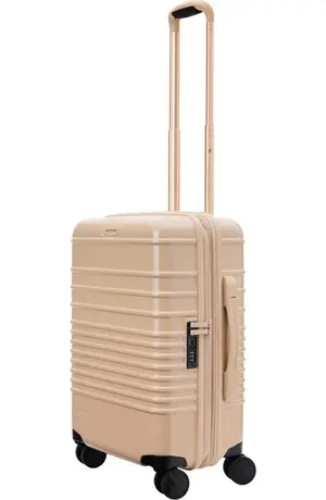 BEIS Carry-on Roller Suitcase - Beige Glossy