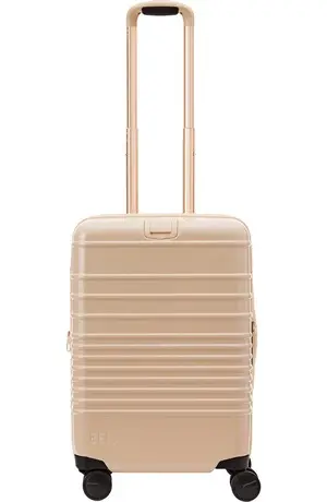 BEIS Carry-on Roller Suitcase - Beige Glossy