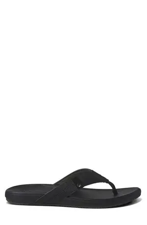 Reef Cushion Thong Sandal - Black