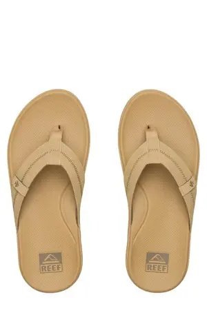 Reef Cushion Thong Sandal - Tobacco