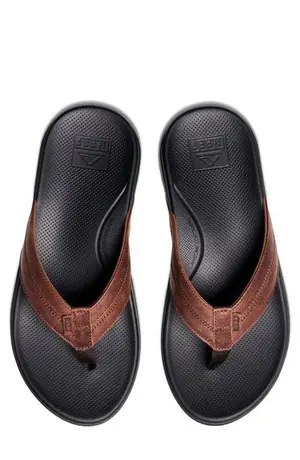 Reef Cushion Phantom 2.0 Flip Flop - Black/brown