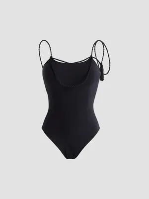 Vilebrequin Tresses Braided One-piece Swimsuit