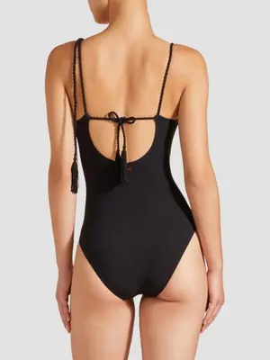 Vilebrequin Tresses Braided One-piece Swimsuit