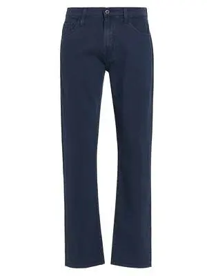 Ag Everett Linen-blend Pants Sulfur Deep Navy