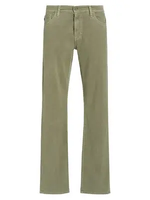 Ag Everett Linen-blend Pants Sulfur Sea Moss