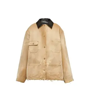 Prada Canvas Jacket - Neutral