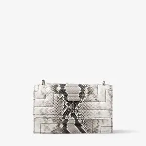 JIMMY CHOO Bohemia Mini Snake Print Shoulder Bag