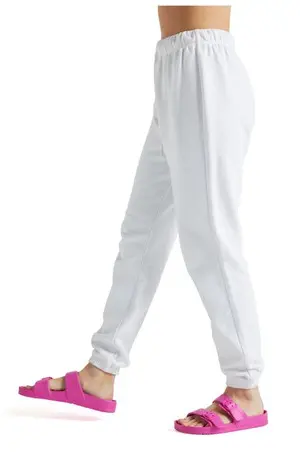 ELECTRIC YOGA French Terry Joggers - White