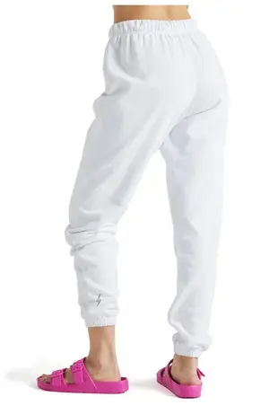ELECTRIC YOGA French Terry Joggers - White