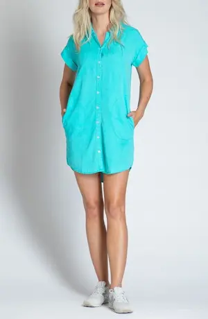 Apny Button Up Day Dresses
