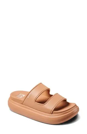 Reef Bondi Platform Slide Sandal - Natural