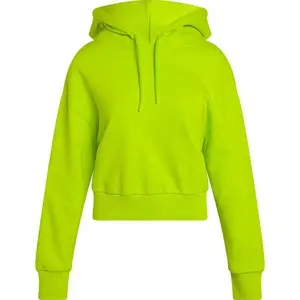 ELECTRIC YOGA French Terry Hoodie - Lime Punch