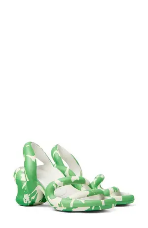 Camper Camper Kobarah Slingback Sandal Green Multi