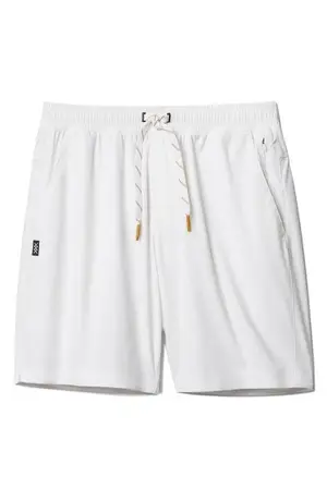 RHONE Pursuit 7-inch Lined Training Shorts - Bright White
