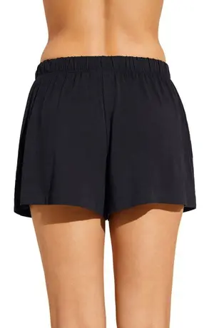 Eberjey Gisele Pajama Shorts - Black
