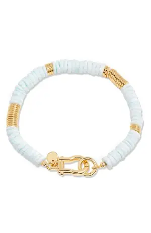 BROOK & YORK Brook And York Capri Beaded Bracelet Gold/turquoise