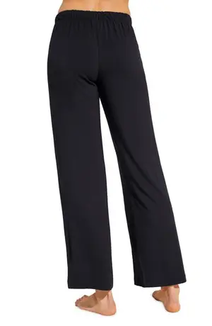 Eberjey Gisele Stretch Modal Pajama Pants - Black