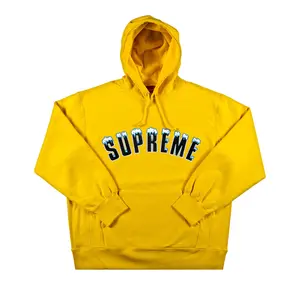 Supreme Icy Arc Hooded Sweatshirt Yellow