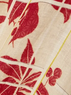 Loro Piana Floral-print Linen Kaftan