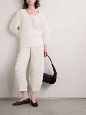 BY MALENE BIRGER Mikala Organic Linen-gauze Blouse