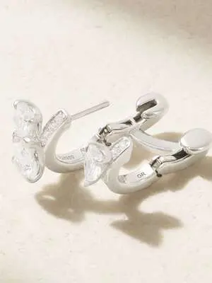 REPOSSI Serti Sur Vide 18-karat White Diamond Single Earring