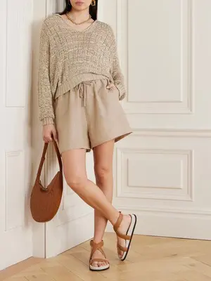 Loro Piana Open-knit Silk Sweater