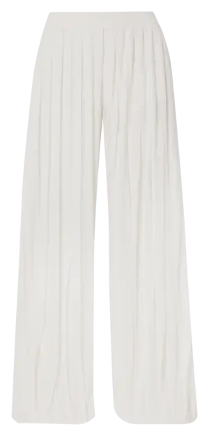 LORO PIANA Loro Piana Wide-leg Pleated Linen Pants
