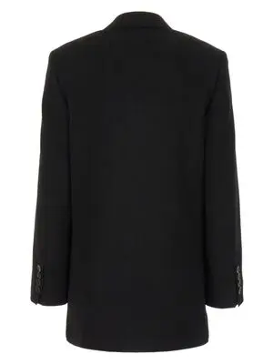 Ami Crepe Single-breasted Blazer
