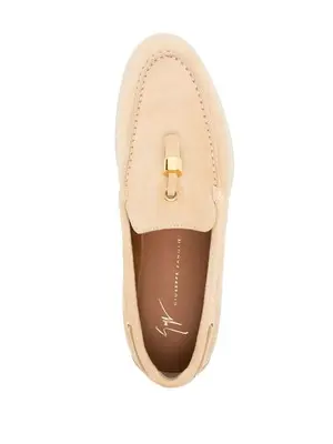 GIUSEPPE ZANOTTI Maui Tassels Loafers - Neutrals
