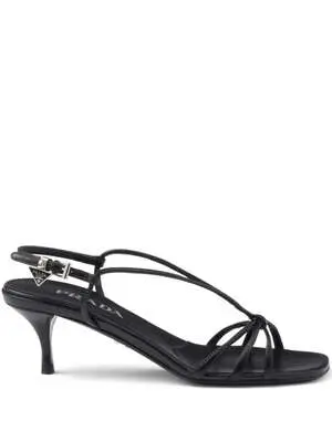 Prada 55mm Leather Sandals