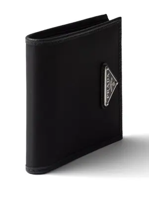 Prada Logo Plaque Wallet