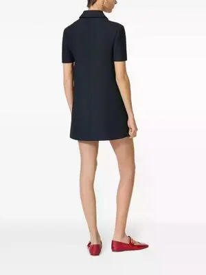 Valentino Garavani Crepe Couture Mini Dress