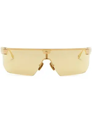 Balmain Pilot-frame Sunglasses - Yellow