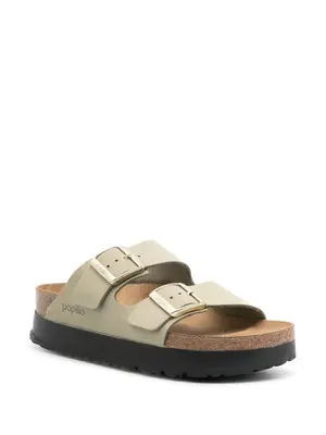 BIRKENSTOCK Arizona Leather Platform Sandals