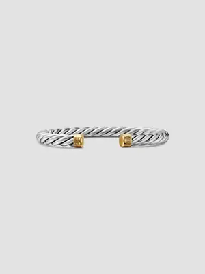 David Yurman Cable Cuff Bracelet In Sterling - Silver