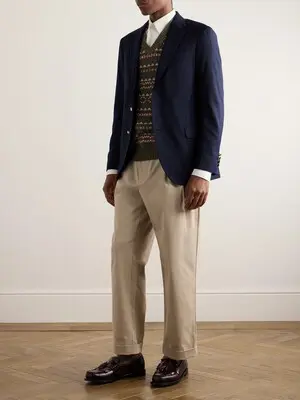 Polo Ralph Lauren Wool-blend Gabardine Blazer