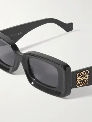 Loewe Anagram Rectangular-frame Sunglasses