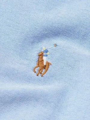 Polo Ralph Lauren Button Down-collar Logo-embroidered Cotton Oxford Shirt