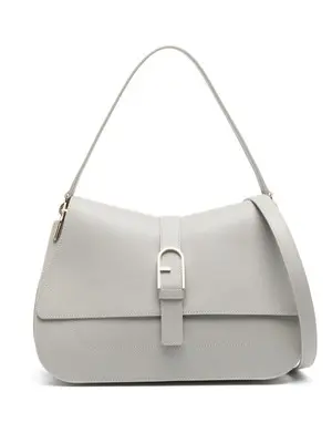 Furla Flow Leather Tote Bag