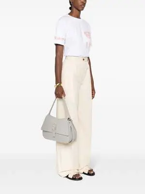 Furla Flow Leather Tote Bag