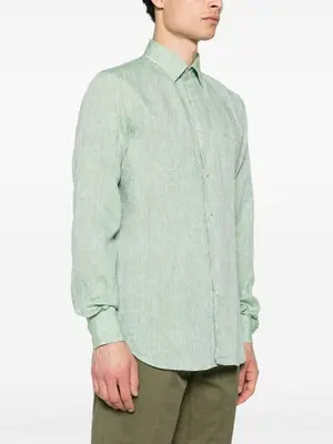 GLANSHIRT Long-sleeve Linen Shirt