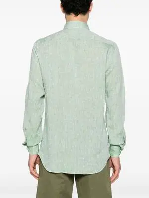 GLANSHIRT Long-sleeve Linen Shirt