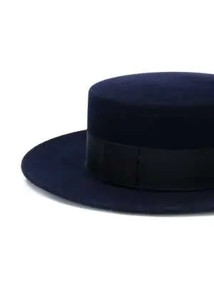 MAISON MICHEL Kiki Fedora - Blue