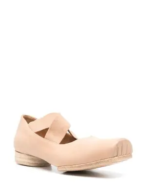 UMA WANG Crossed Strap Ballerinas
