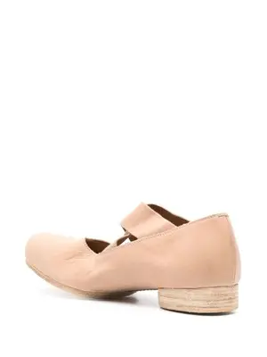 UMA WANG Crossed Strap Ballerinas