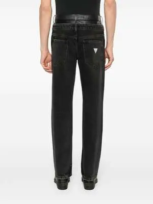 Guess High-rise Straight-leg Jeans