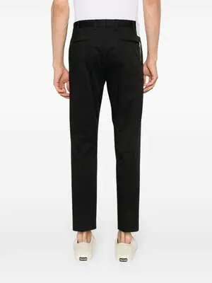 PT TORINO Pressed-crease Trousers - Black